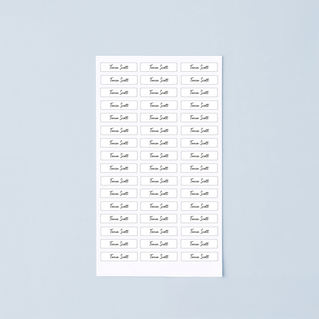 $9.99 Personalised Name Labels NZ – Clothing Labels, Name Stickers & I ...